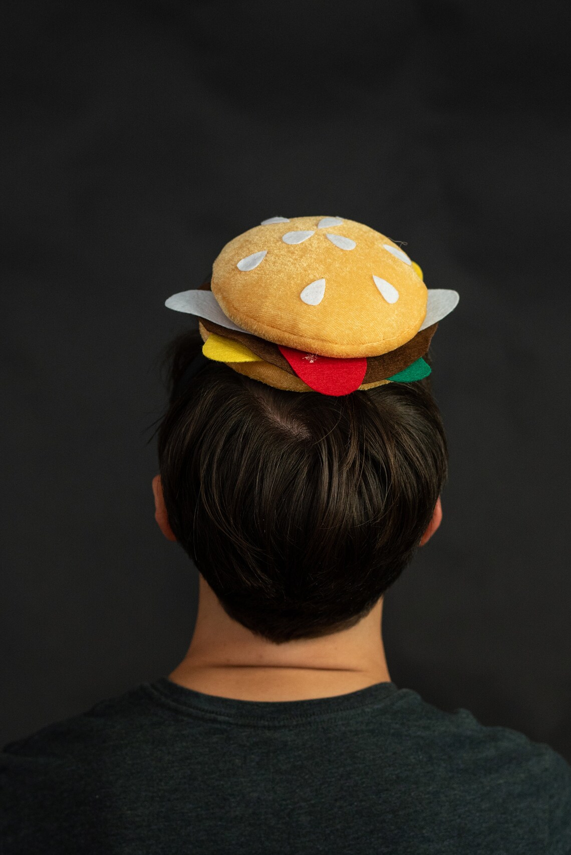 Unisex Adult Mini Cheeseburger Hamburger Headband Hat Food | Etsy