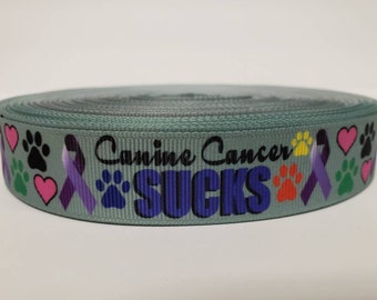 Canine Cancer Ribbon | Etsy