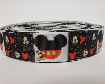 Mickey Mouse Ribbon | Etsy