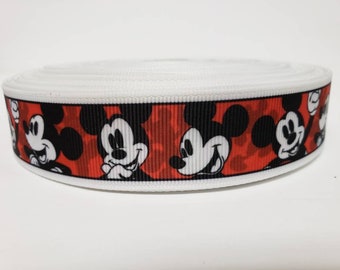 Mickey Mouse Ribbon | Etsy