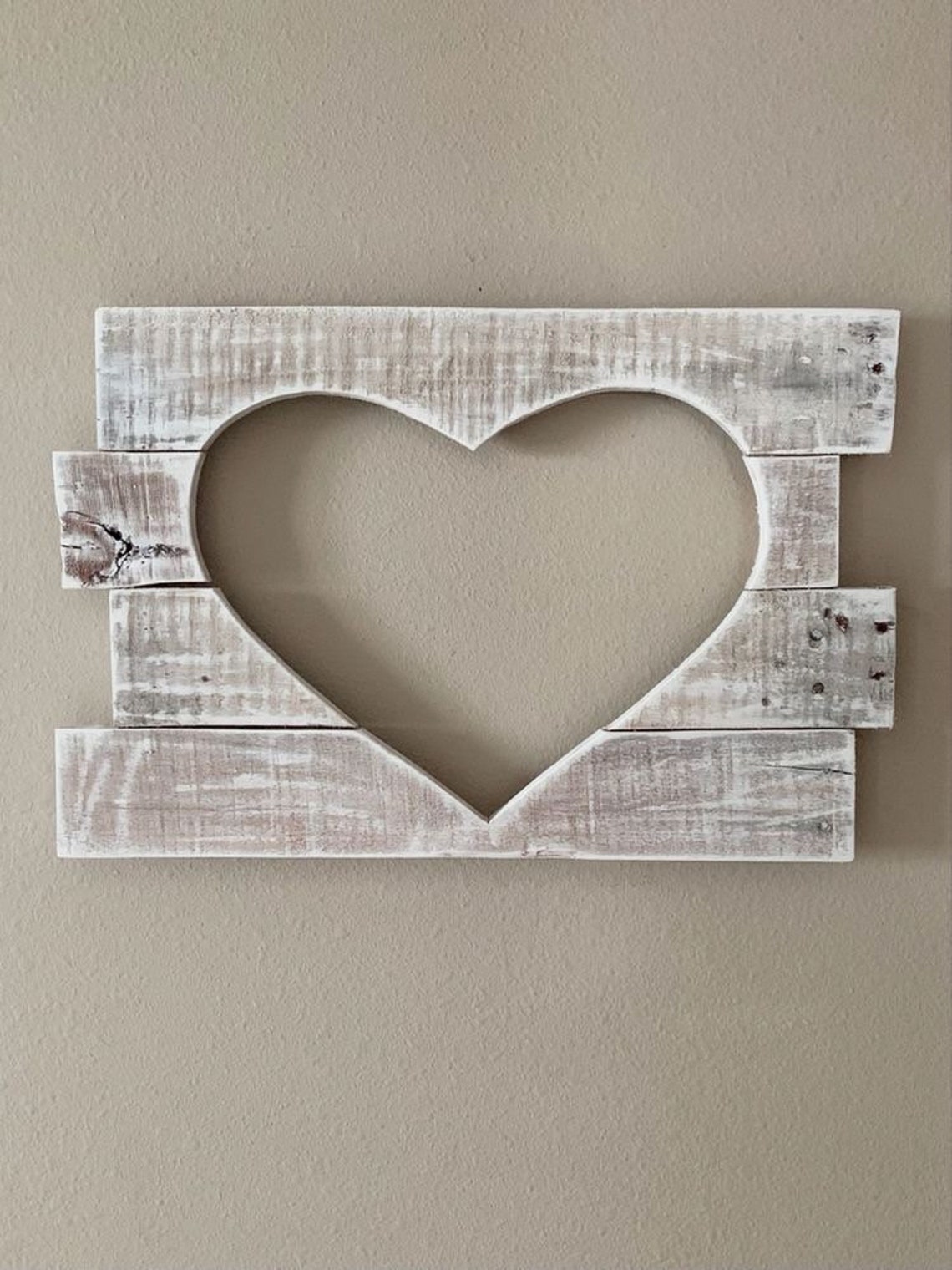 Pallet Wood Shape Art - Etsy
