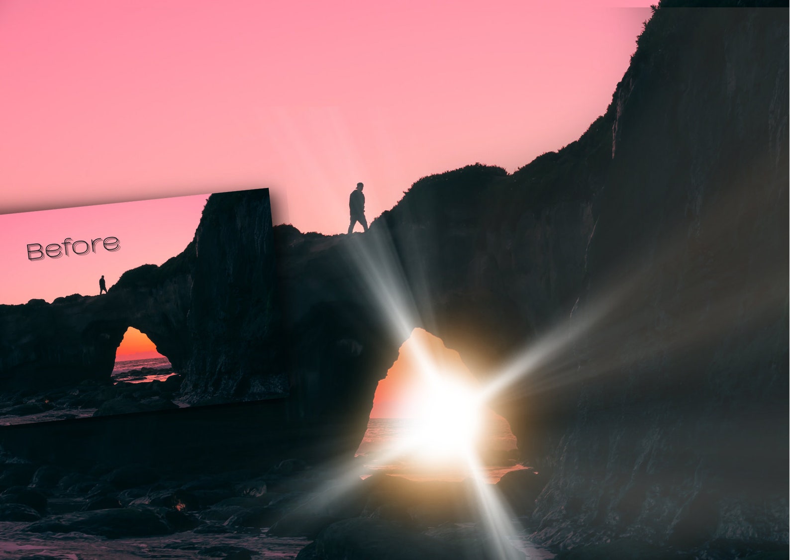 SUN, Rays & Flares Photoshop Photo Overlays. High Quality, PNG Digital ...