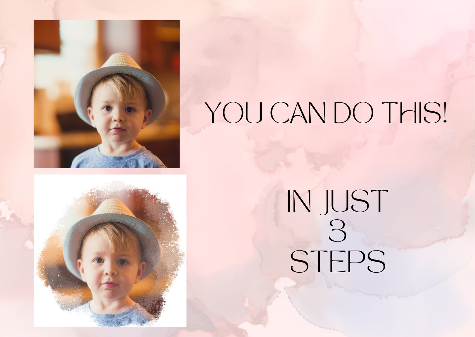 WATERCOLOUR Wet Brush Clipping Mask Overlays, High Quality PNG Digital ...