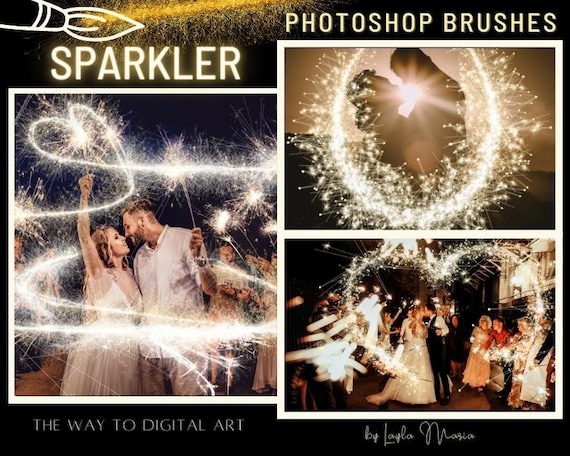 Sparkle Trail Photoshop