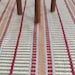 Handloom Wool Area Rug: Multicolor Vertical Stripe Scandinavian Design ...