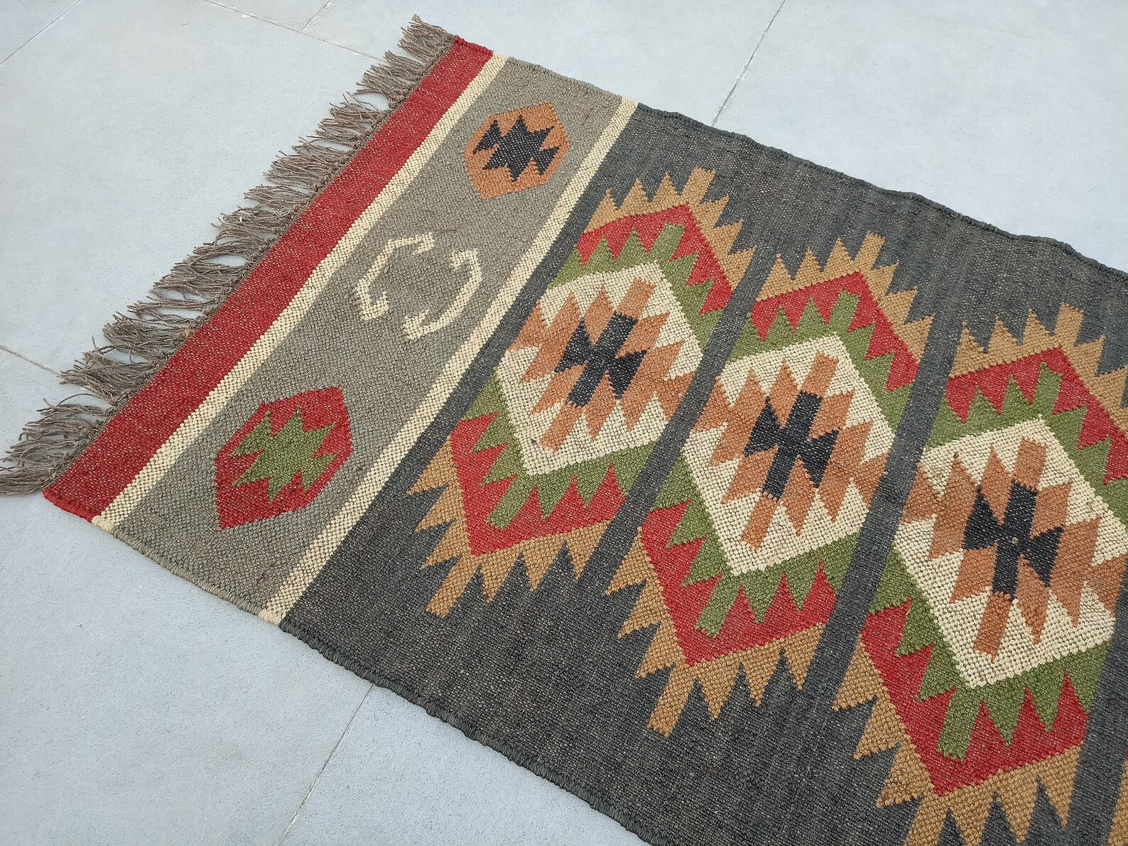 Kilim Runner Rug Bedside Runner Navajo Rug Trible Rug - Etsy