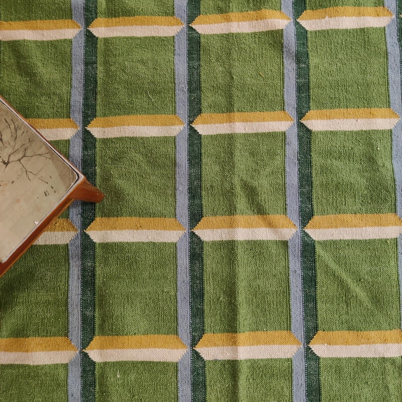 Geometric Rug - Etsy