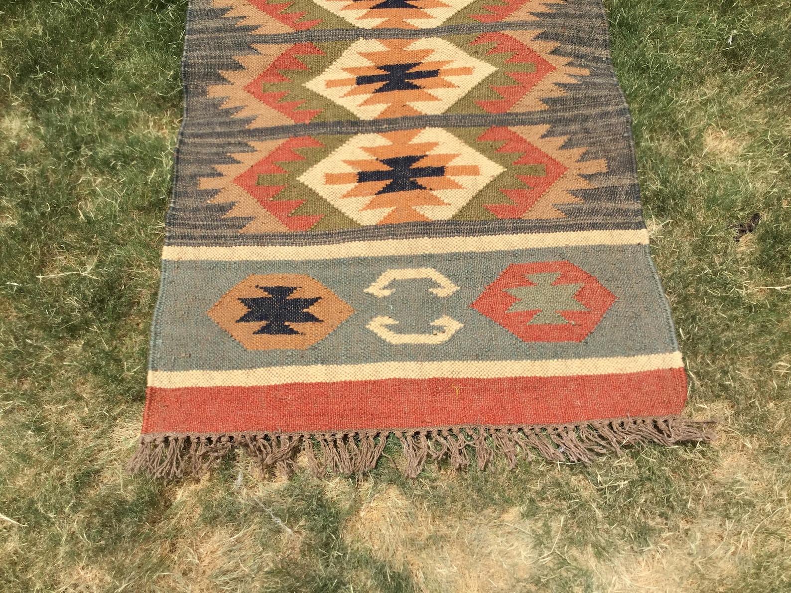 Kilim Runner Rug Bedside Runner Navajo Rug Trible Rug - Etsy