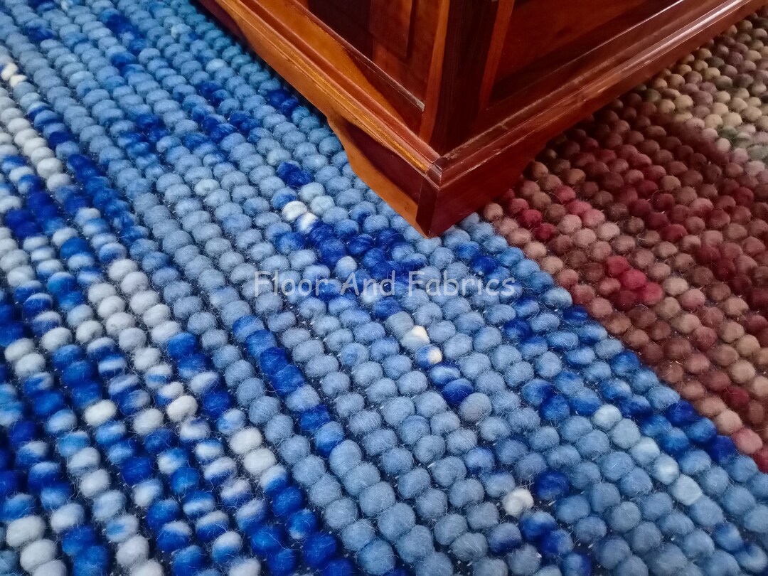 Boho Loop Pile Area Rug Large Custom Size Floor Carpet - Etsy