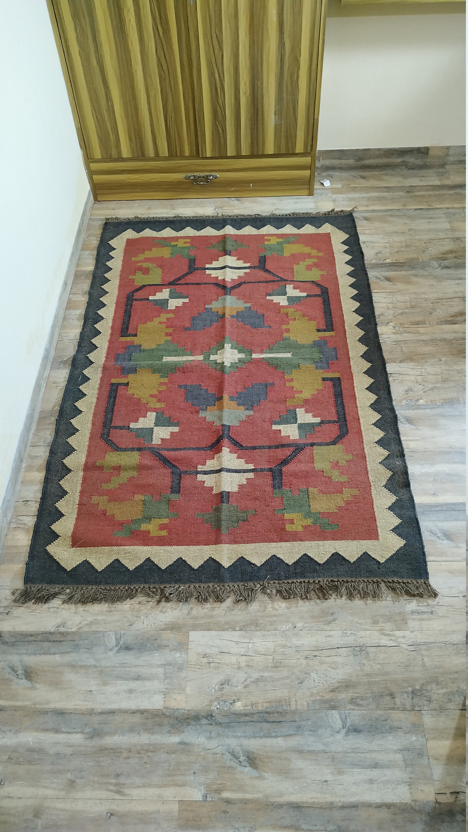 Red Custom Size Area Floor Rug Home and Living Room - Etsy