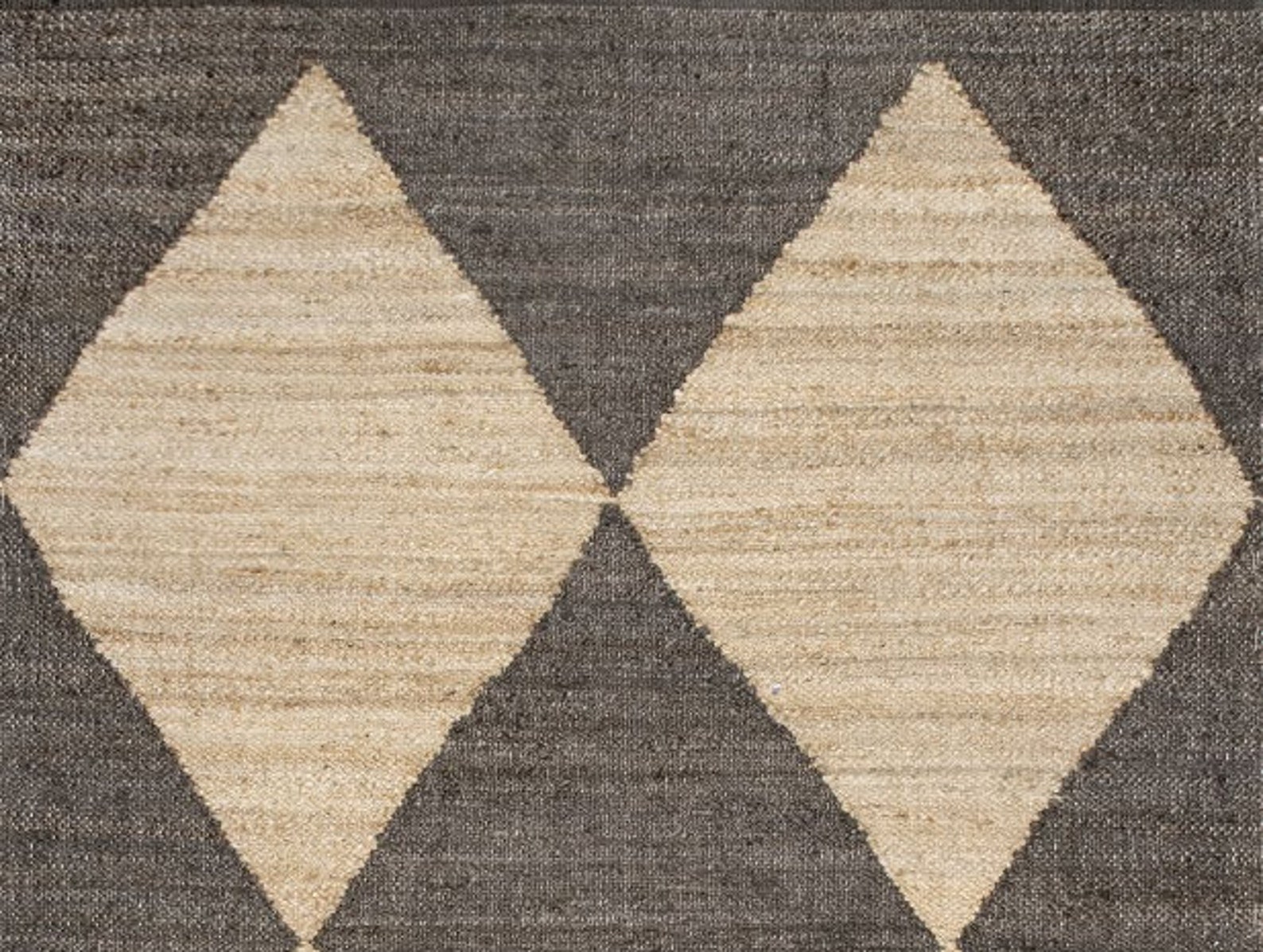 Handmade Natural and Black Checkered Pattern Rug & Carpet - Etsy