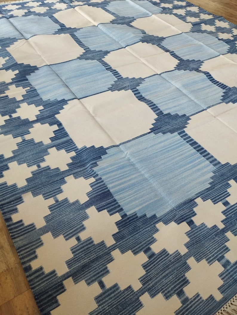 Home Decor Modern Designer Cotton Rug Handmade Gifts - Etsy