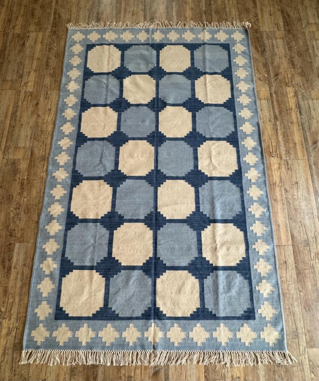 Handmade Woven Floor Area Rug, Kitchen & Dining, Hallway, Bedroom, and ...
