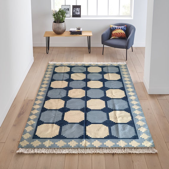10x10 Ft Handmade Woven Floor Area Rug Kitchen Dining Hallway Bedroom and Living Room Rug Eco Rug Eco Rug Etsy