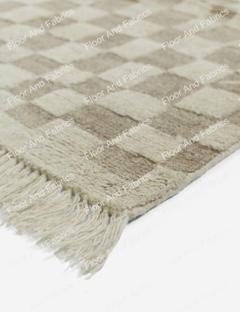 Home Décor Area Rug Checkered Rug Runner Moroccan Rug - Etsy