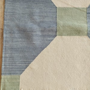 Handmade Woven Flat Weave Rug, Custom Size Area Dhurrie, Home & Living ...