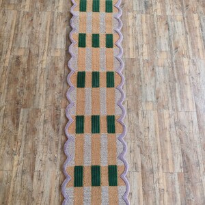 Hand-tufted Woolen Plaid Modern Runner Rug, 2x10 Graytufted Runner ...