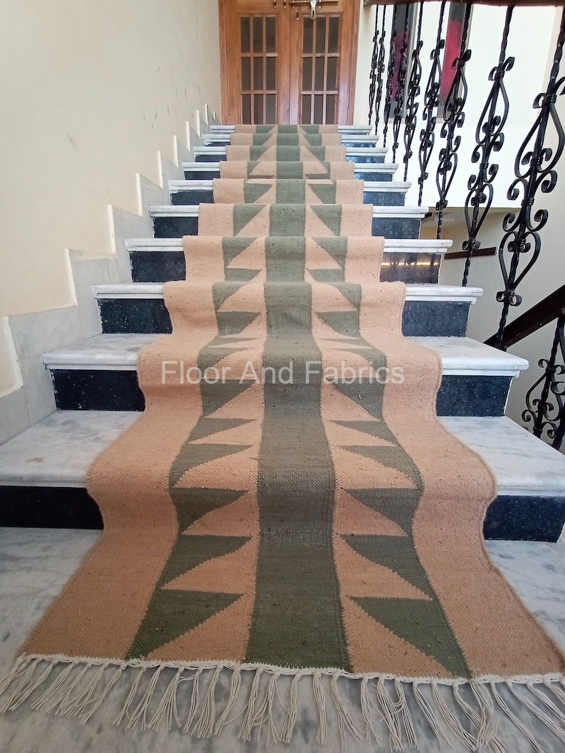 Handmade Stair Runner Rug Carpet Stair Wool Rug Runner Home - Etsy