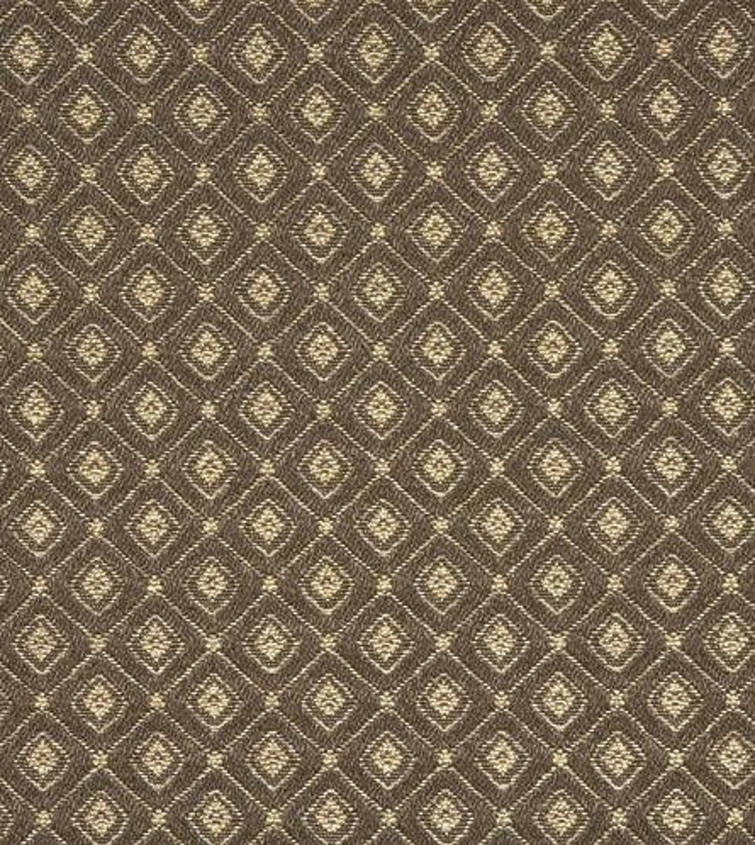 Vintage Gold Diamond Patterned Upholstery Fabric by the Yard - Etsy