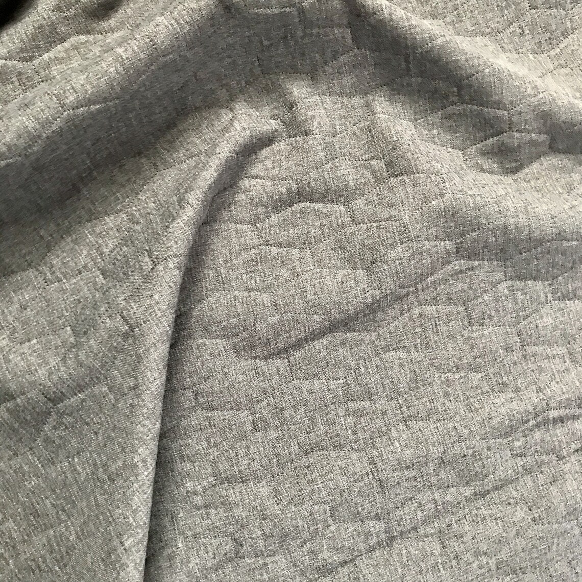 Stoneyard Solid Gray Upholstery Fabric 54 | Etsy