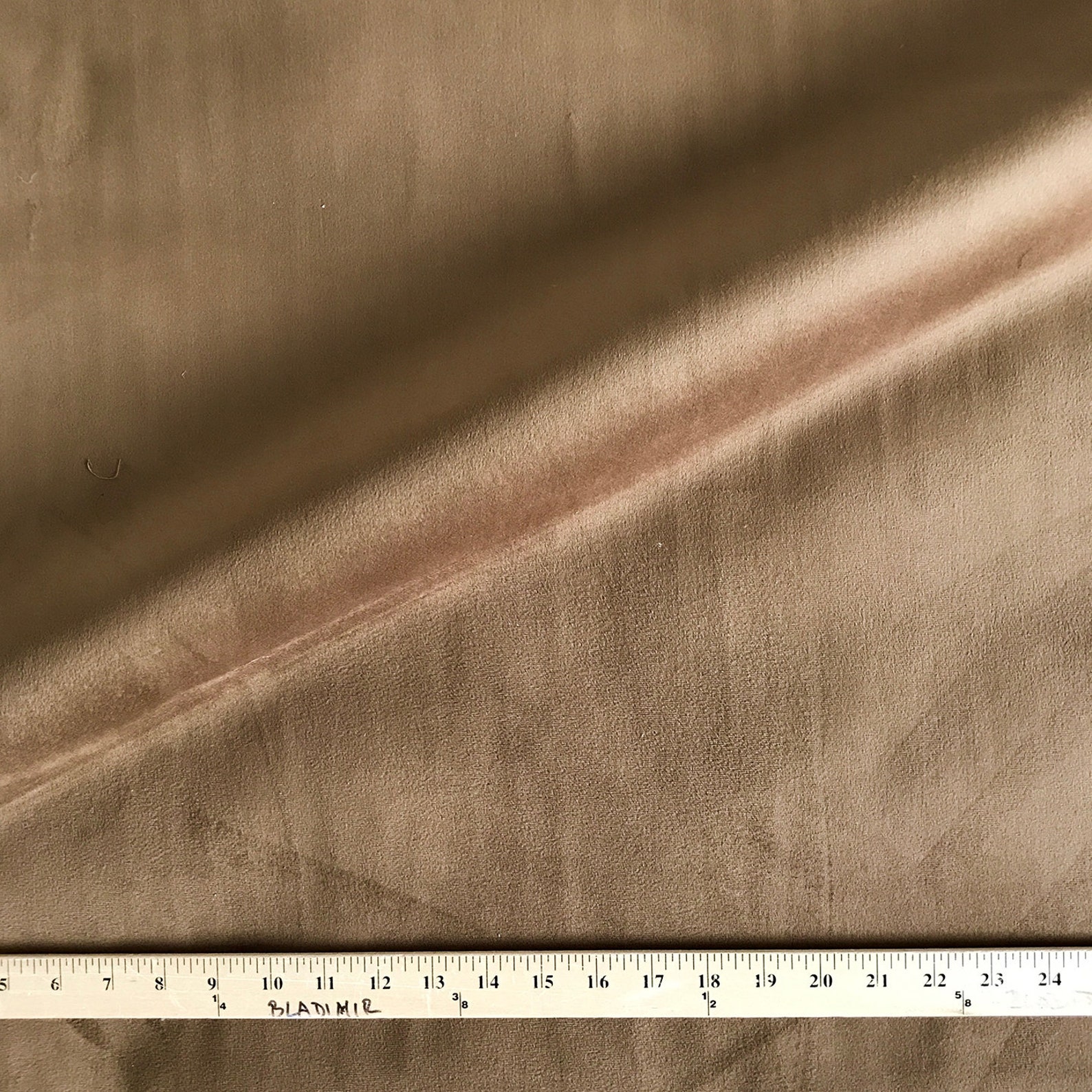 Camel Suede Velvet Blend Upholstery Fabric - Etsy