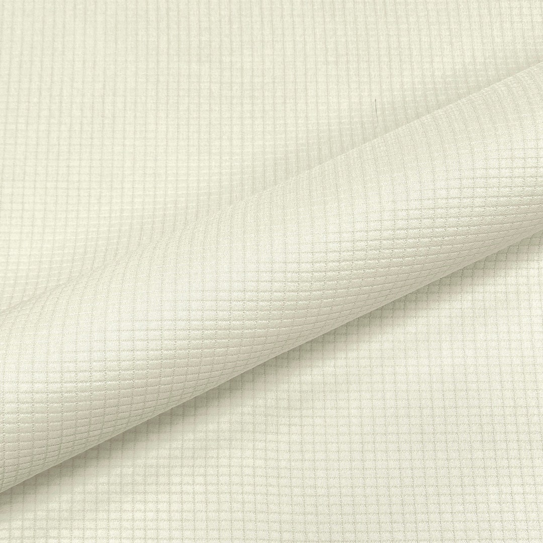 Upholstery Fabric Lauden Snow Grid Textured for Sofas Chairs Cushions ...