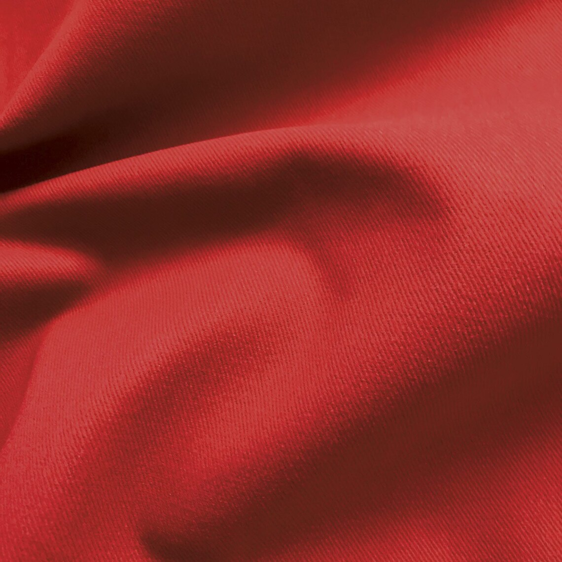 Rich Red Solid Cotton Twill Fabric by the Yard 54 - Etsy