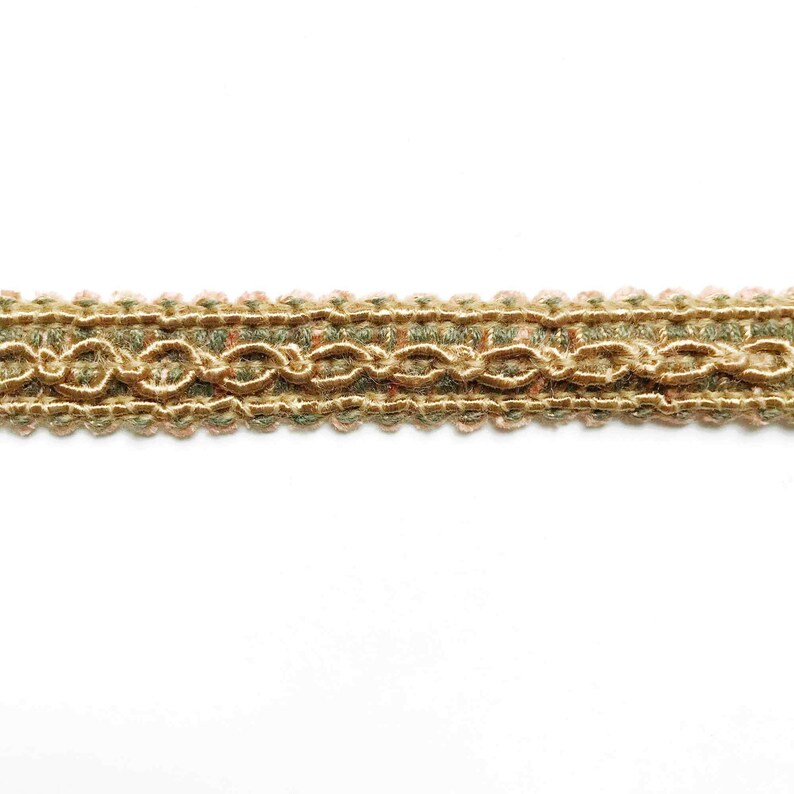 Tan and Emerald Green High Quality Decorative Gimp Trim by the - Etsy