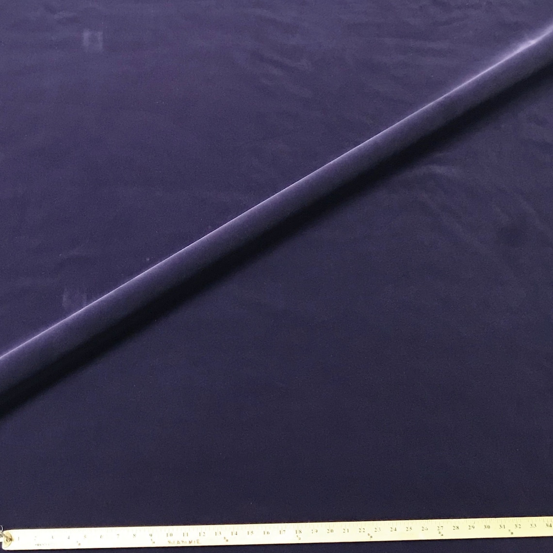 Plum Luxe Solid Velvet Upholstery Fabric 54 - Etsy