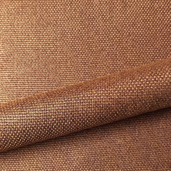 Copper Farmhouse Woven Upholstery Fabric 54 - Etsy