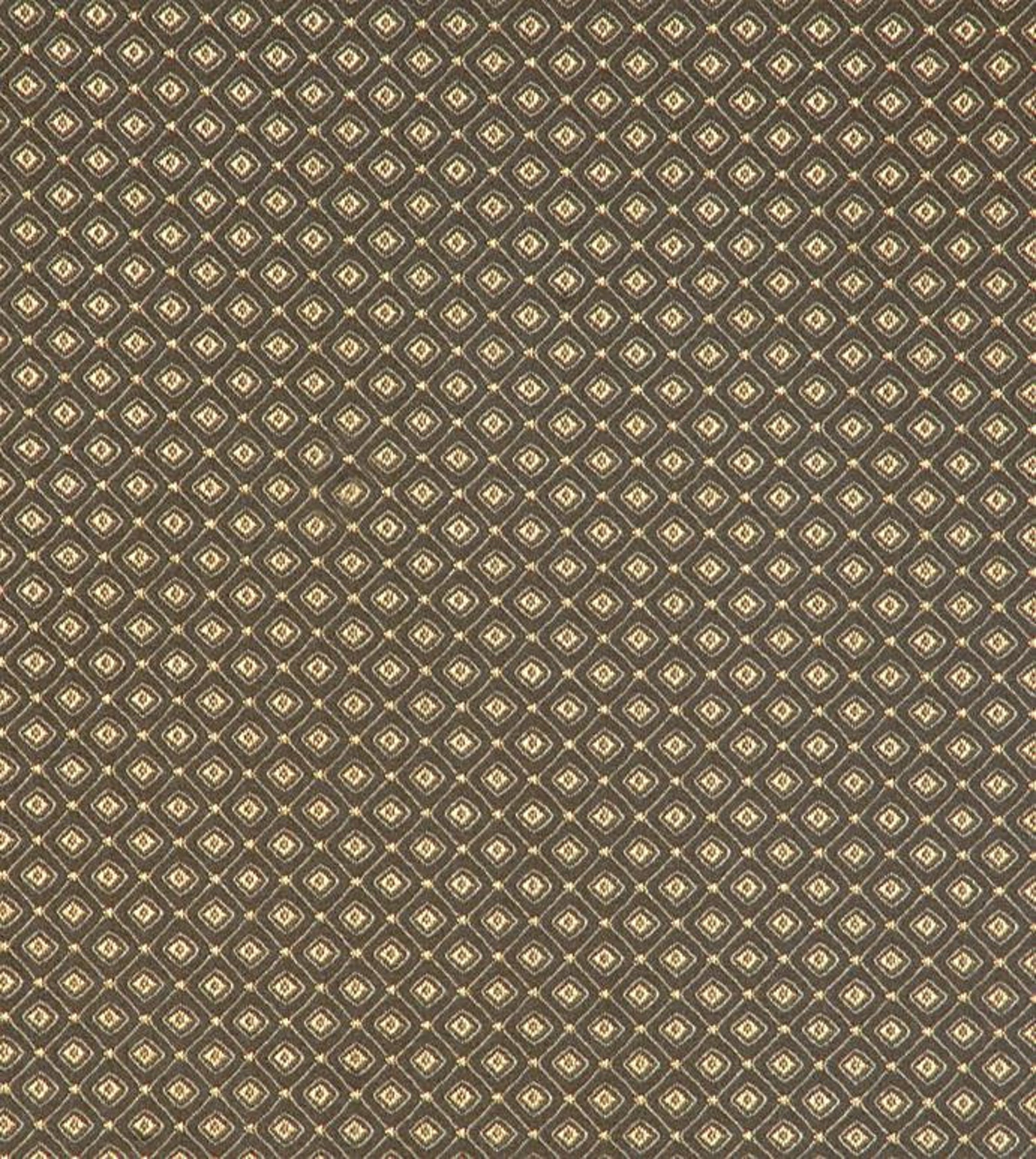 Vintage Gold Diamond Patterned Upholstery Fabric by the Yard - Etsy