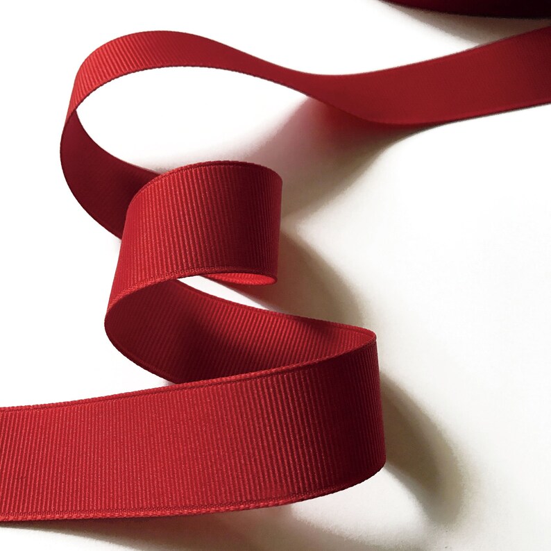 Red High Quality Decorative Ribbon Trim by the Yard - Etsy