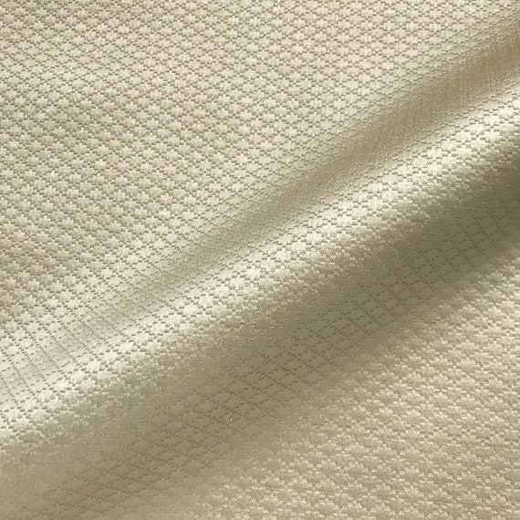 Macedon Ivory Solid Textured Upholstery Fabric 54 - Etsy