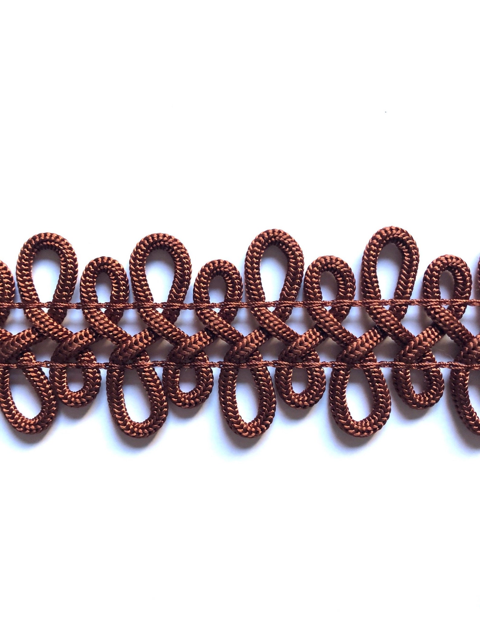 Bronze High Quality Decorative Loop Trim by the Yard - Etsy