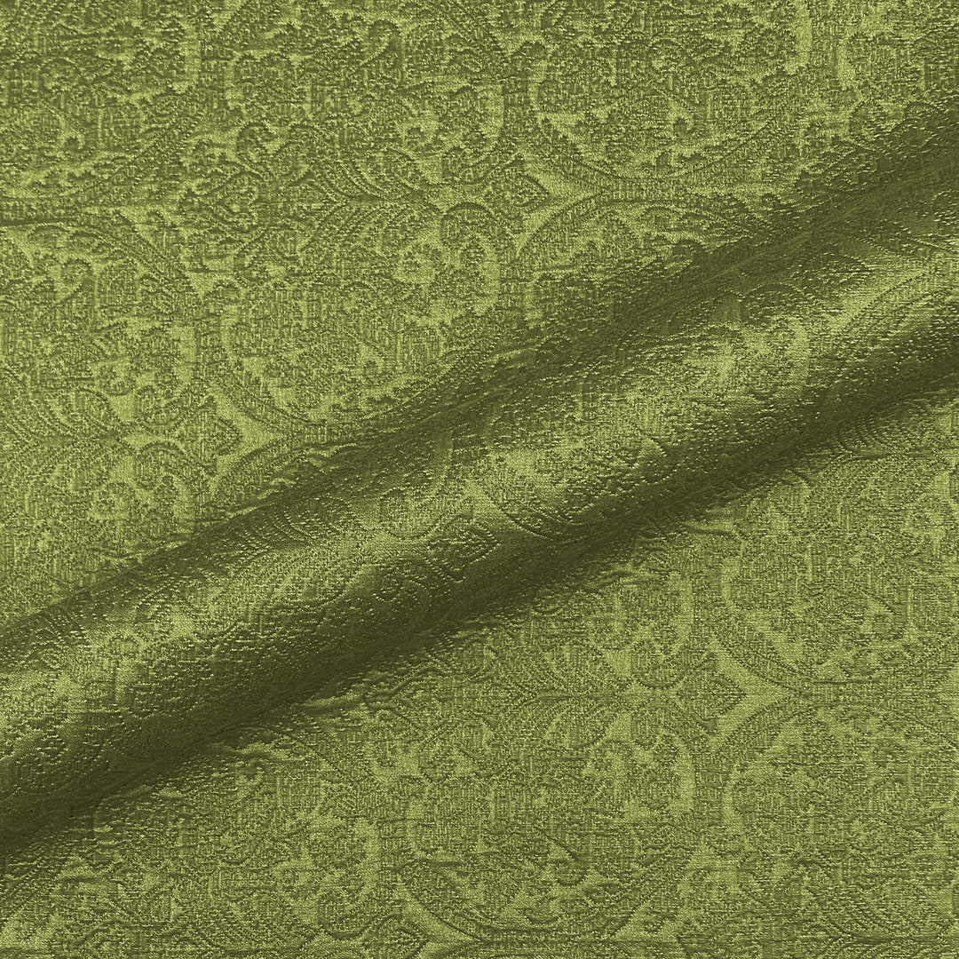 Dolce Green Damask Matelassé Upholstery Fabric 54" - Etsy