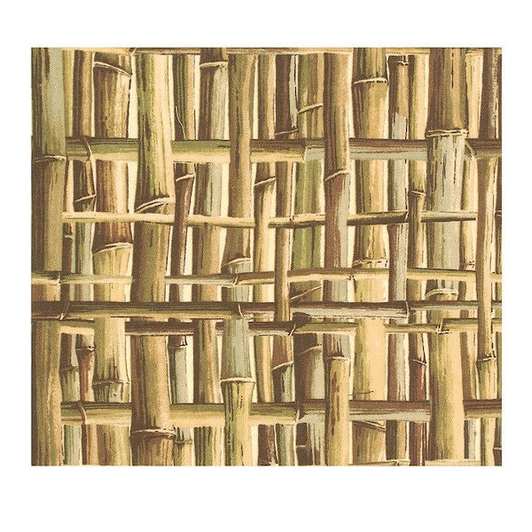 Bamboo Print Fabric - Etsy
