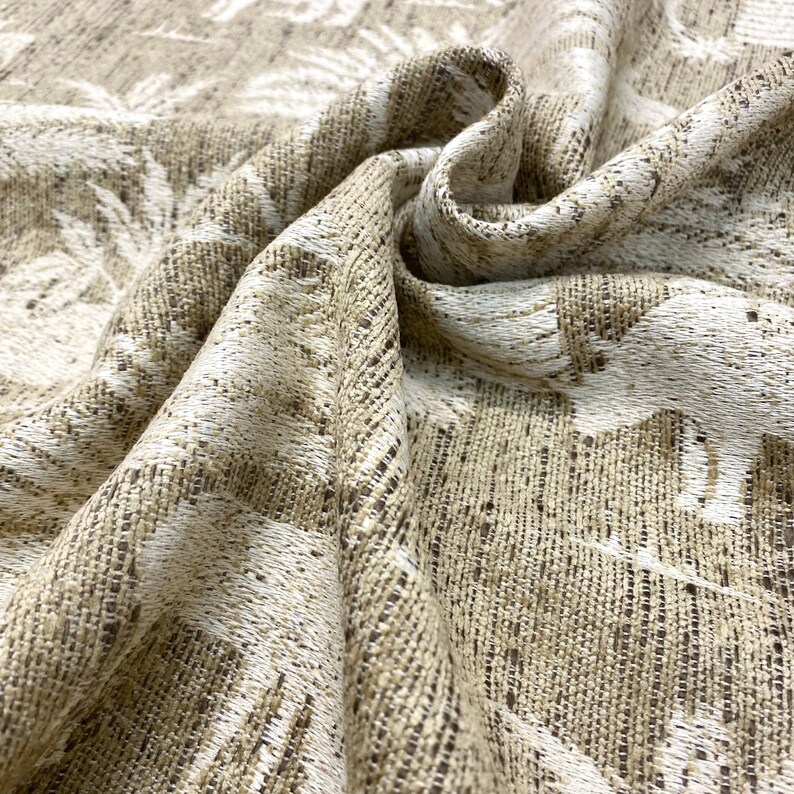 Safari Animal Jacquard Upholstery Fabric 54 - Etsy