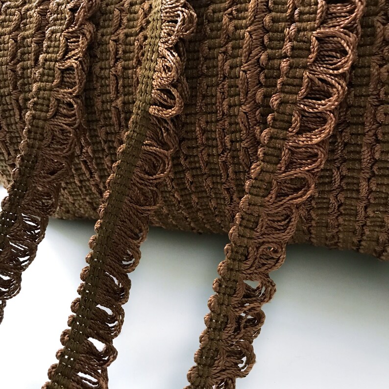 Brown High Quality Decorative Loop Trim by the Yard - Etsy