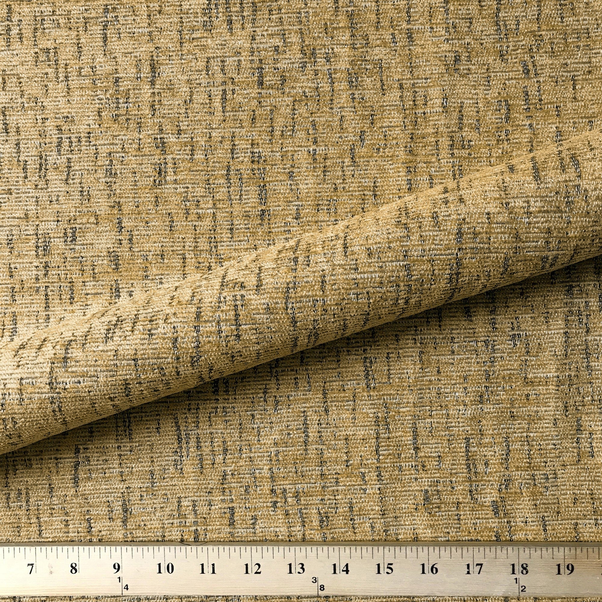 Textured Light Orange Abstract Chenille Upholstery Fabric - Etsy