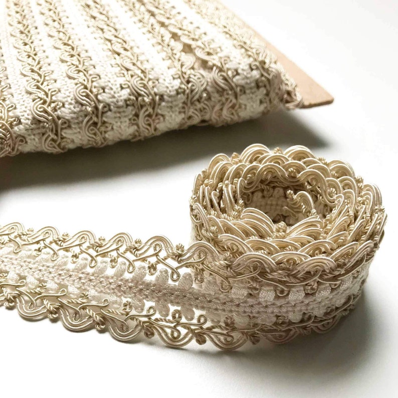 Ivory High Quality Decorative Border Trim by the Yard - Etsy