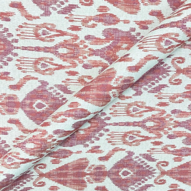 Coral Ikat - Etsy