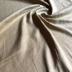 Wheat Contemporary Solid Linen Upholstery Fabric 54" - Etsy