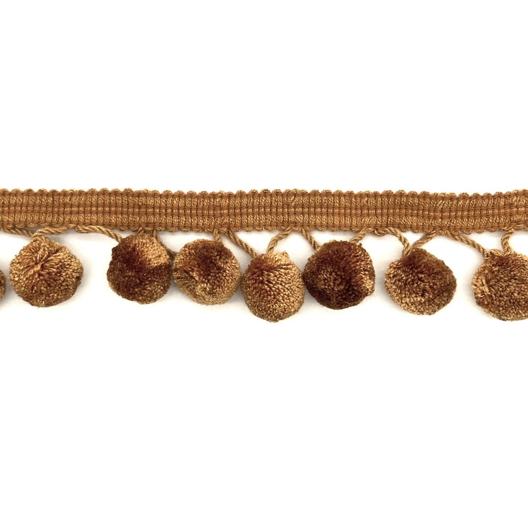 Gold High Quality Decorative Ball Trim by the Yard for Upholstery ...