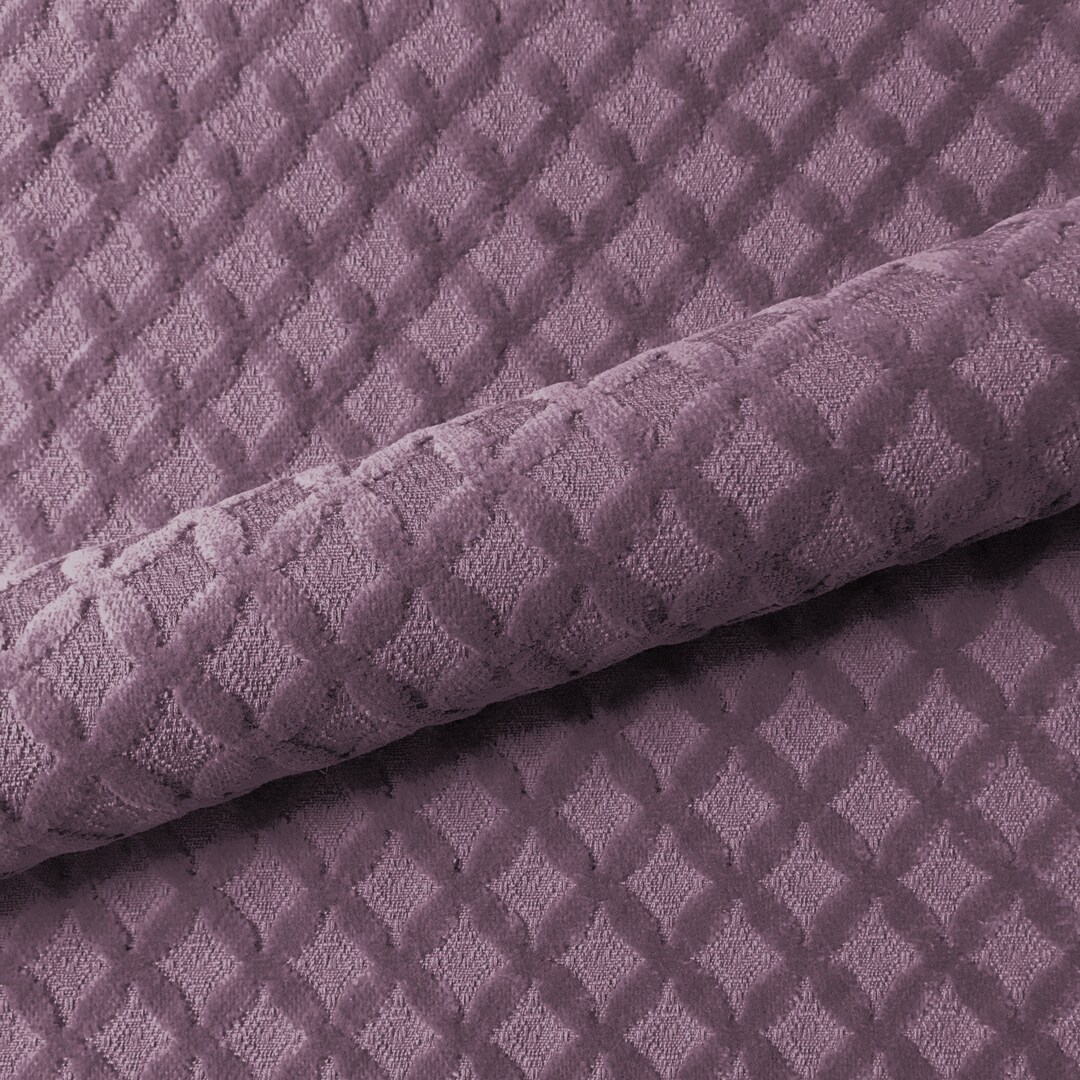 Deep Berry Trellis Velvet Upholstery Fabric 56" - Etsy