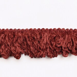 Red High Quality Decorative Brush Fringe Trim by the Yard for ...