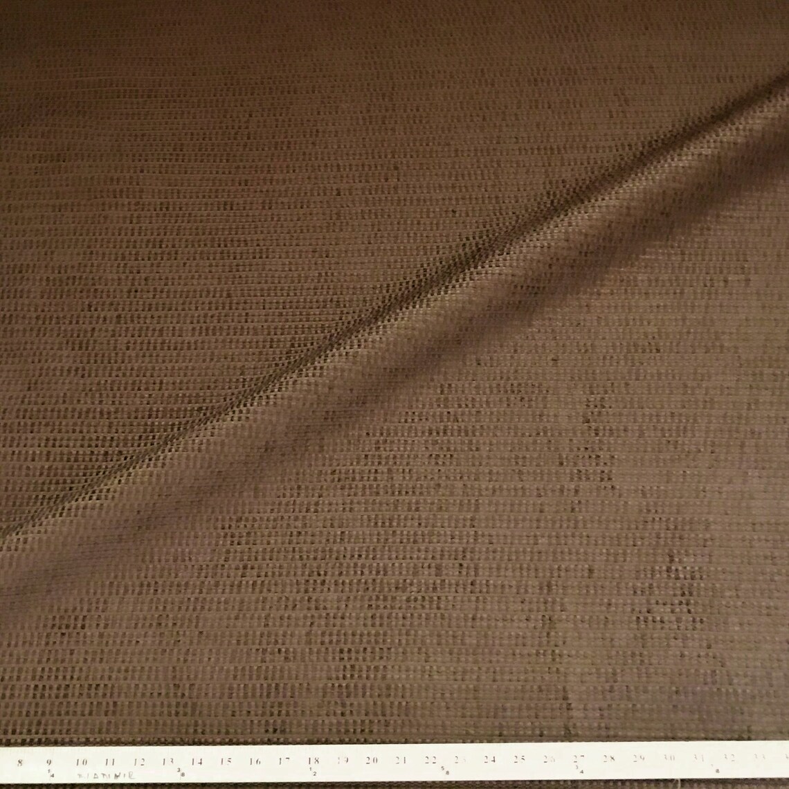 Chimney Brown Textured Woven Upholstery Fabric 54 - Etsy