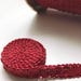 Saturated Red High Quality Decorative Gimp Trim by the Yard - Etsy