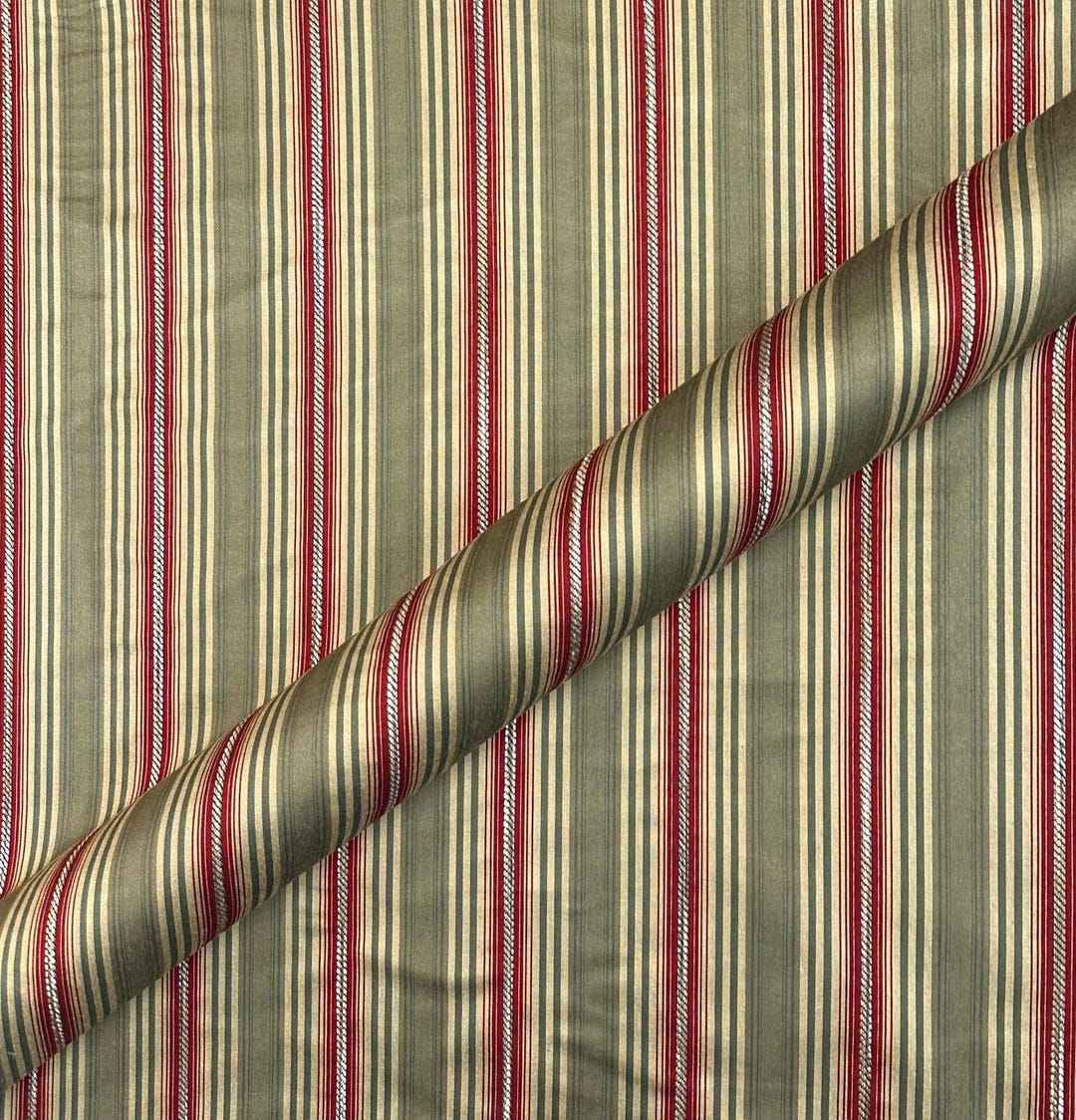 Bines Patina Striped Traditional Fabric 54 - Etsy