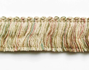 Spring Toned High Quality Decorative Brush Fringe Trim by the | Etsy