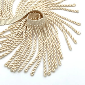 Ivory High Quality Decorative Bullion Fringe Trim by the Yard - Etsy